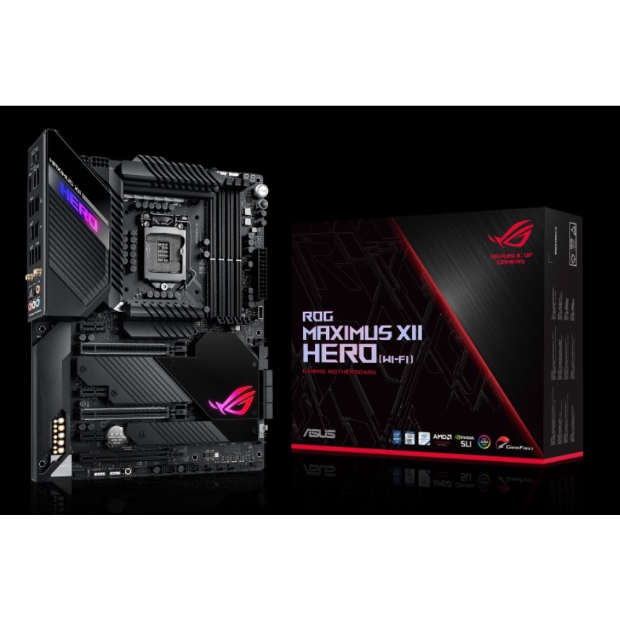 Intel Core i7-10700K + Asus ROG Maximus XII Hero Z490 Wifi Motherboard ...