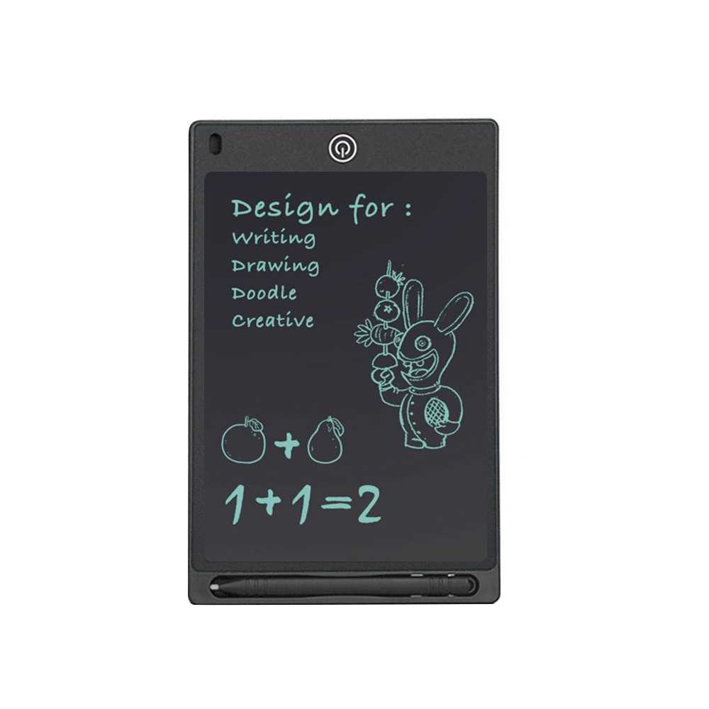 LCD Writing Tablet 8.5in Erasable Reusable Writing Board Children Dust ...