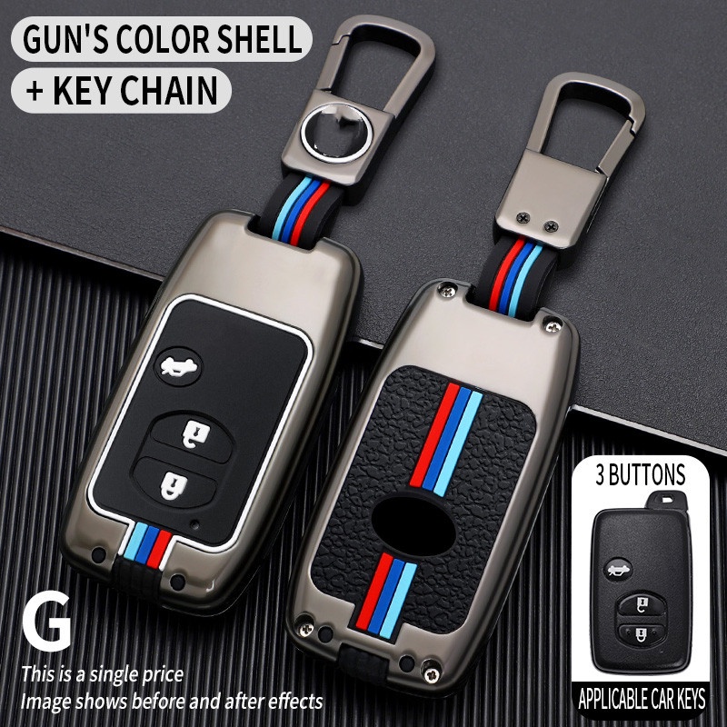 Car Key Case Cover bag For Toyota Land Cruiser Prado 150 Camry Prius ...