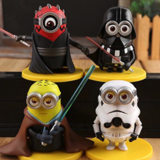 The Minions Star Wars Darth Maul Stormtrooper Darth Vader | Shopee Malaysia