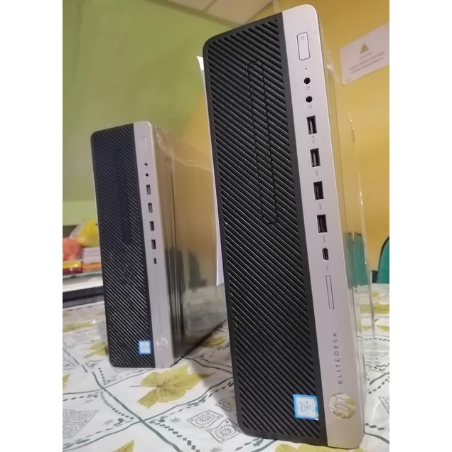 (USED) PC OFFICE HP ELITEDESK (i5 7th gen + 500gb hdd + 8gb ram ...