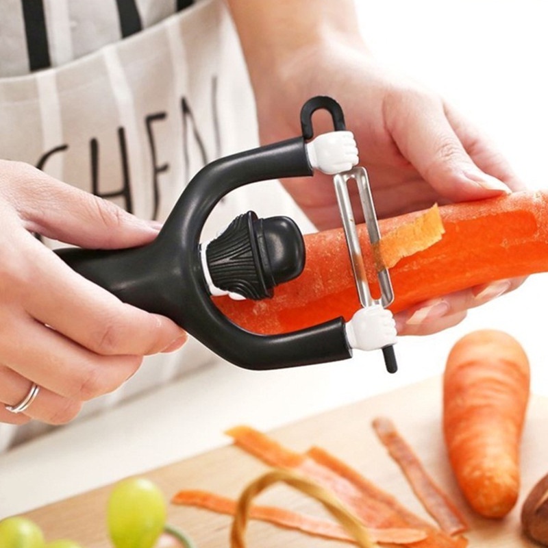 KITCHOME SHOP Kitchenware Accessories 1Unit Peeler Fruit Creative ...