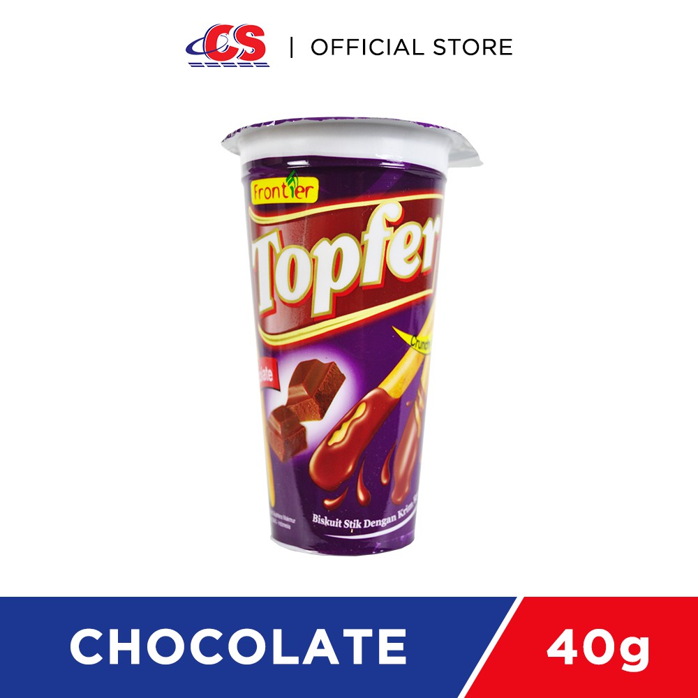 FRONTIER TOPFER Chocolate Crunchy Sticks 1 x 40g | Shopee Malaysia