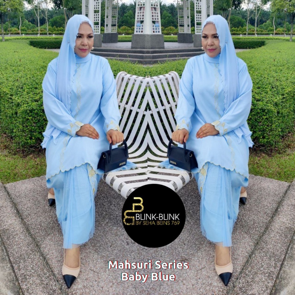 MAHSURI SERIES By Blink Blink 769 |BAJU NIKAH | TUNANG | BAJU SANDING ...