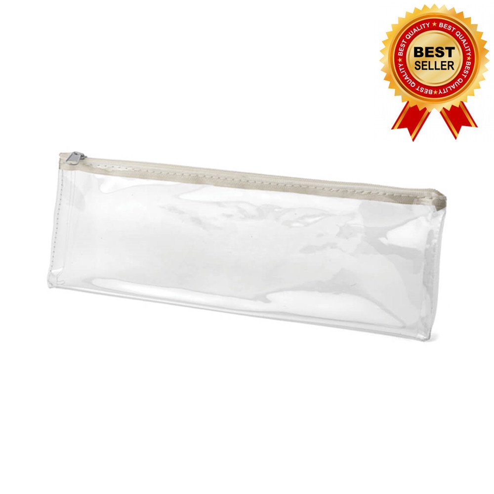 Transparent Clear Pencil Case Box School Exam Office Simple Small A6 ...