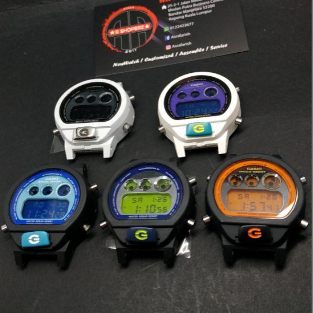 G-Shock Original G-Case Complete Set DW6900 Crazy Colour Deadstock ...