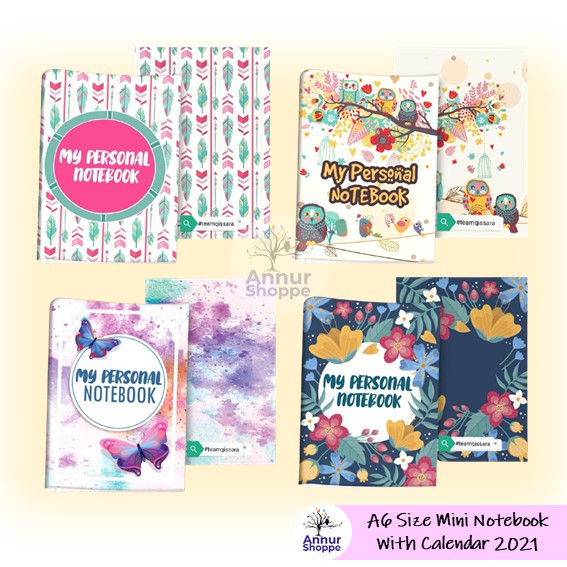 Mini Notebook with Calendar | Shopee Malaysia