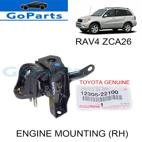 TOYOTA RAV4 ZCA26 RIGHT ENGINE MOUNTING 100% ORIGINAL | Shopee Malaysia