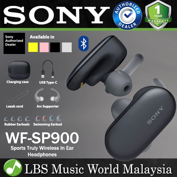 Sony WF-SP900 Sports Wireless In Ear Headphones Earphones With ...