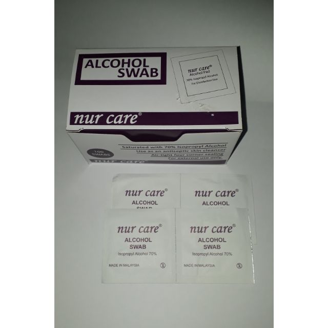 Nur Care Alcohol Swab 100s | Shopee Malaysia Nur Care Alcohol Swab 100s | Shopee Malaysia
