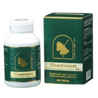 THOMSON ACTIVATED GINKGO EXTRACT 40MG TABS 500 EXP04/2027 | Shopee Malaysia