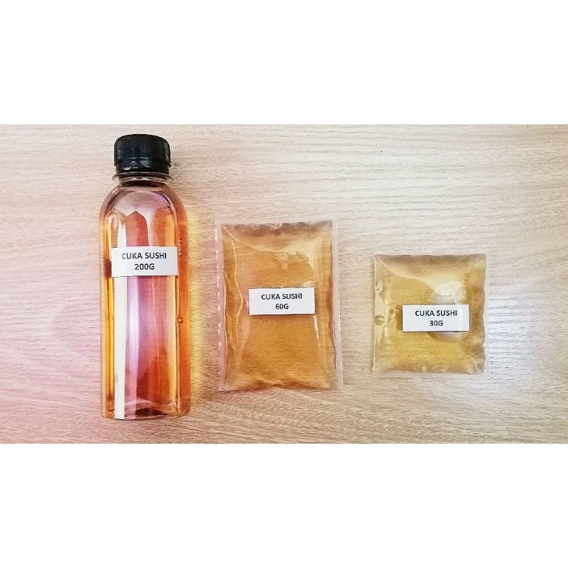 Cuka Sushi Halal/Sushi Vinegar (repack plastik) | Shopee Malaysia