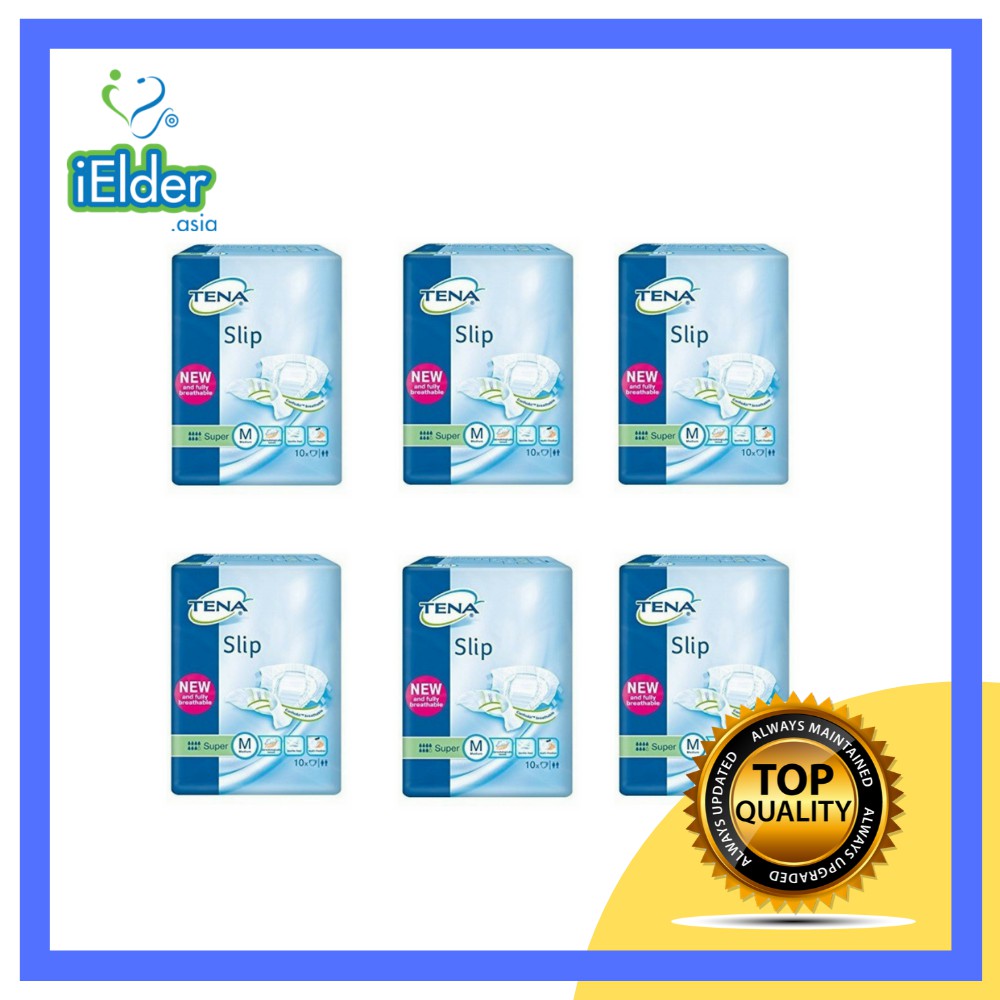 TENA Slip Super Adult Diapers (Carton Sales) | Shopee Malaysia
