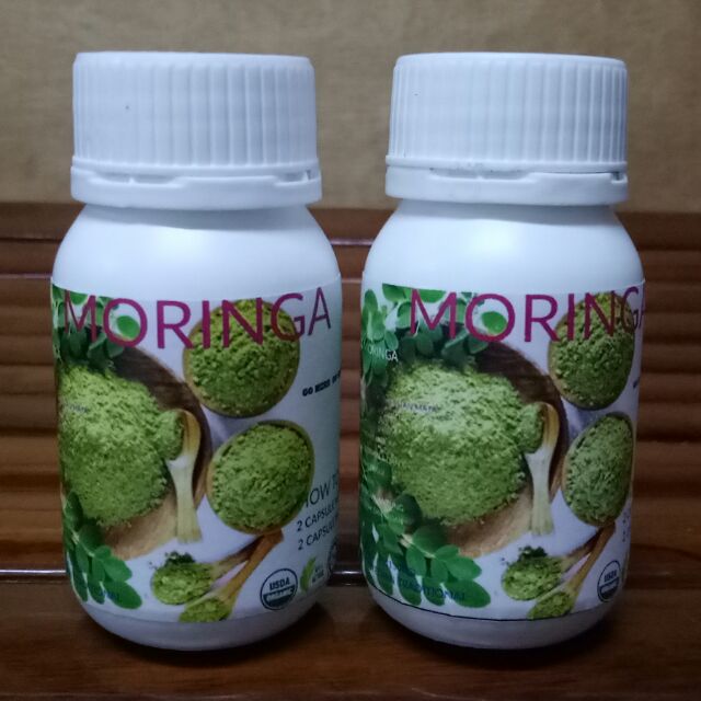 Kapsul Moringa Oleifera Organic Capsule (100 Capsules) | Shopee Malaysia