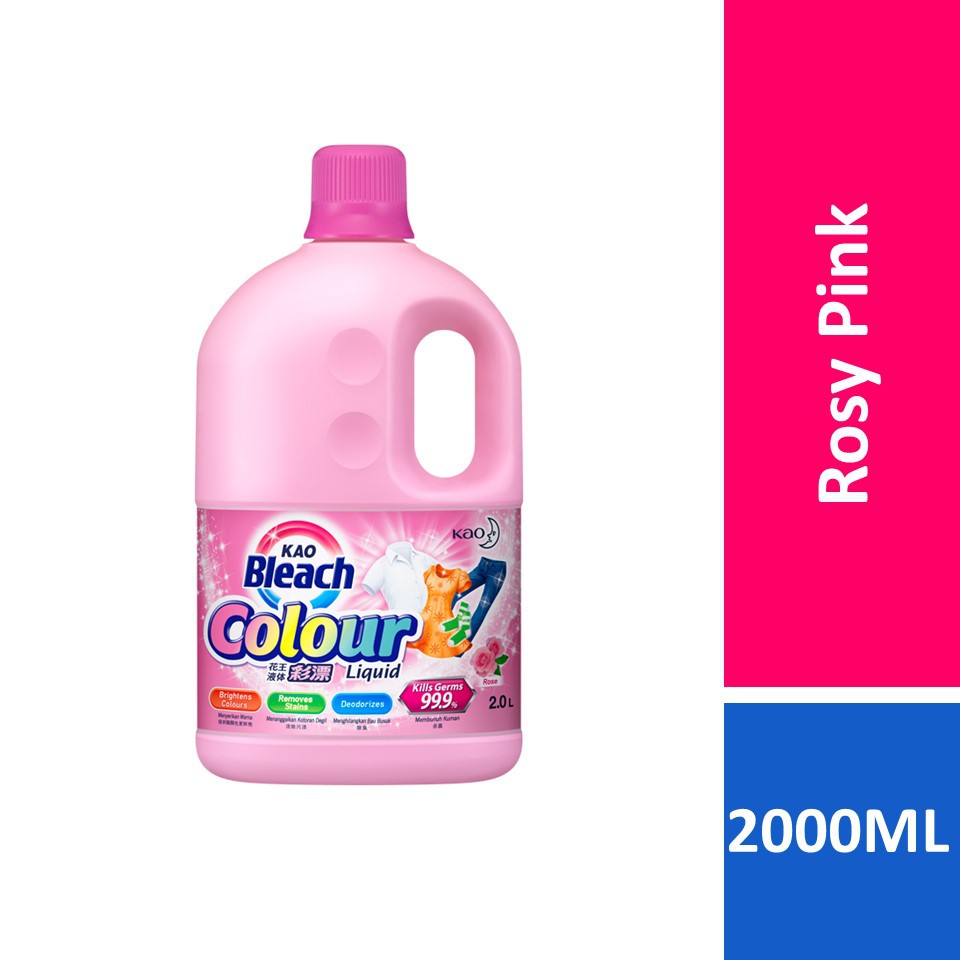 Kao Bleach Haiter Colour Liquid Rosy Pink 2000ml | Shopee Malaysia