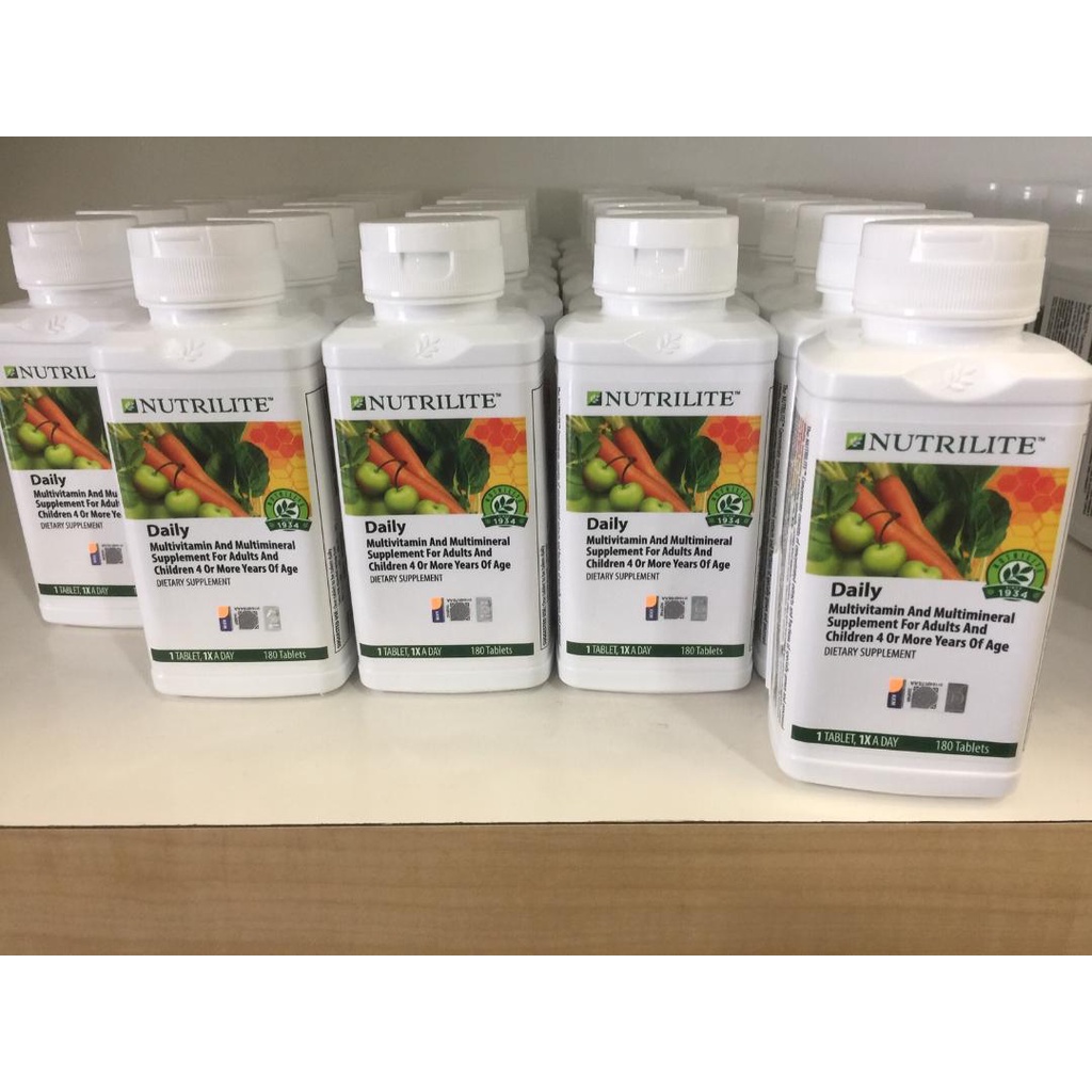 AMWAY Nutrilite Daily (Multivitamin Amway Nutrilite) | Shopee Malaysia