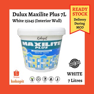 Dulux Maxilite Plus White 15245 White Suitable Interior Wall & Ceiling ...