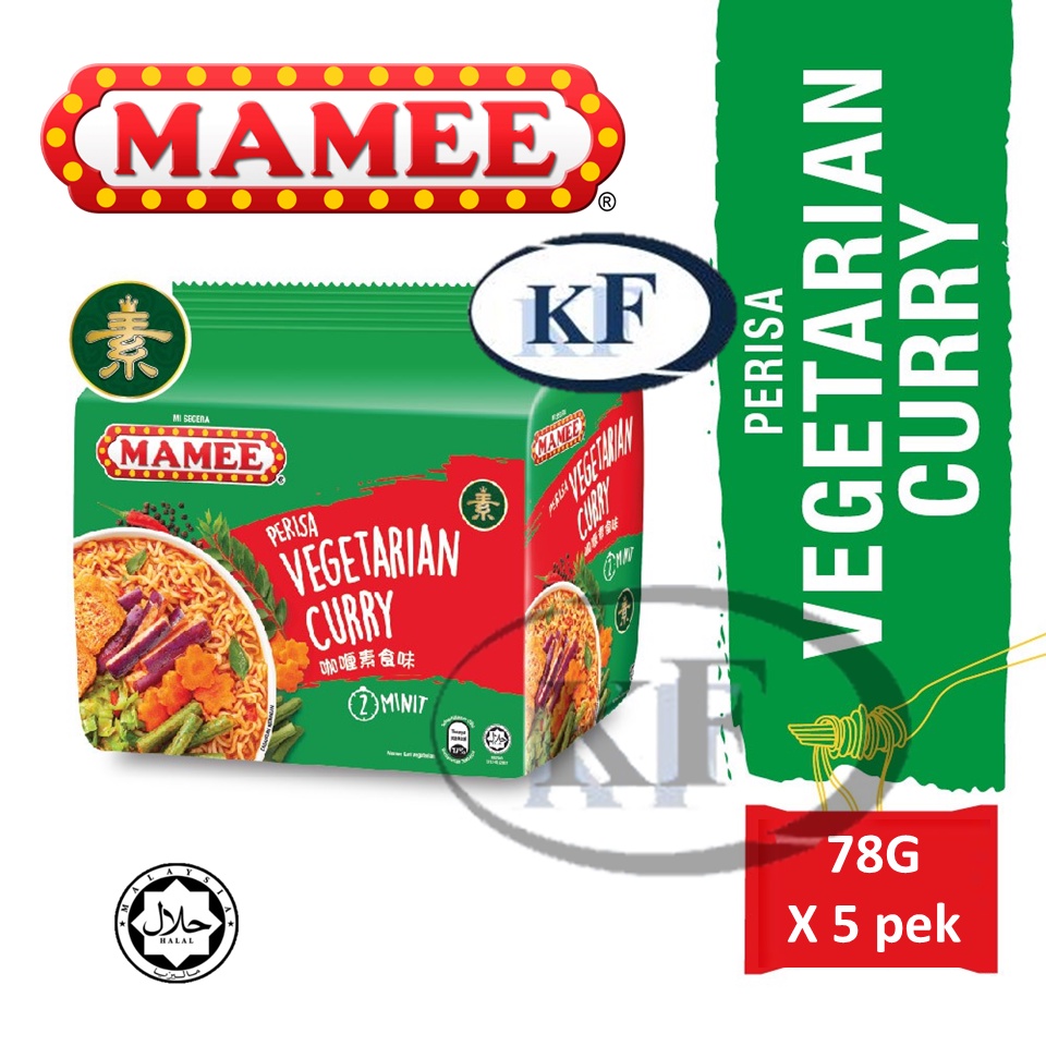 Mamee Instant Noodle Packs Curry 5X80g Chicken 5X79g Duck 5X81g ...