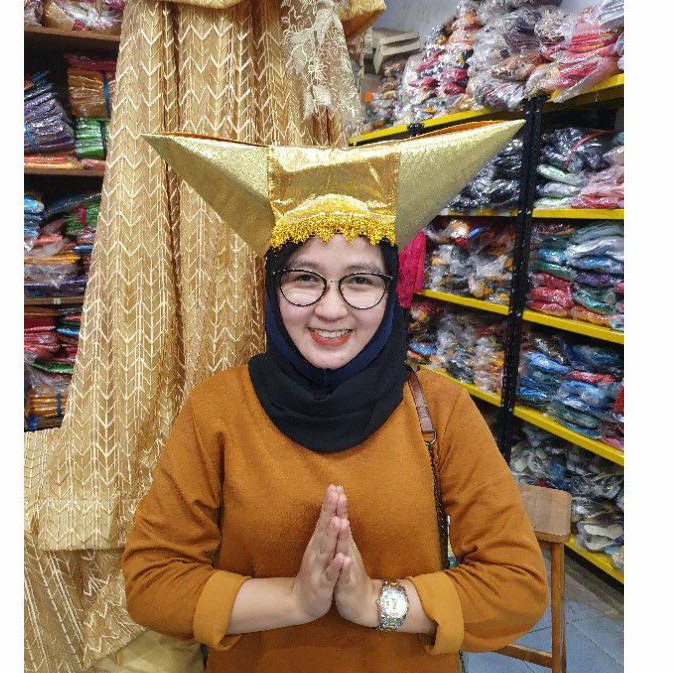 Minang Kabau Horn Hat/Padang Traditional Hat | Topi Tanduk Minang Kabau ...