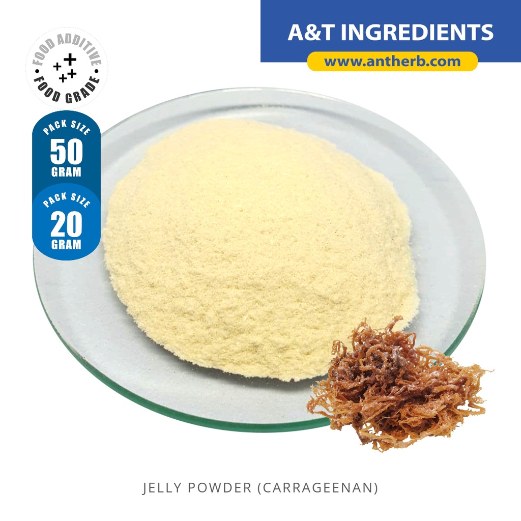 [20g/50g] Natural Jelly Powder / Jello Powder / Carrageenan Powder ...
