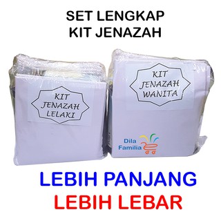 Set Kelengkapan Jenazah Lelaki dan Wanita Perempuan Kit Lengkap ...
