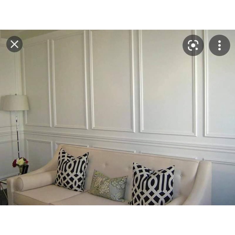 2400mm PU Wainscoting #wainscoting #frame dinding # ...