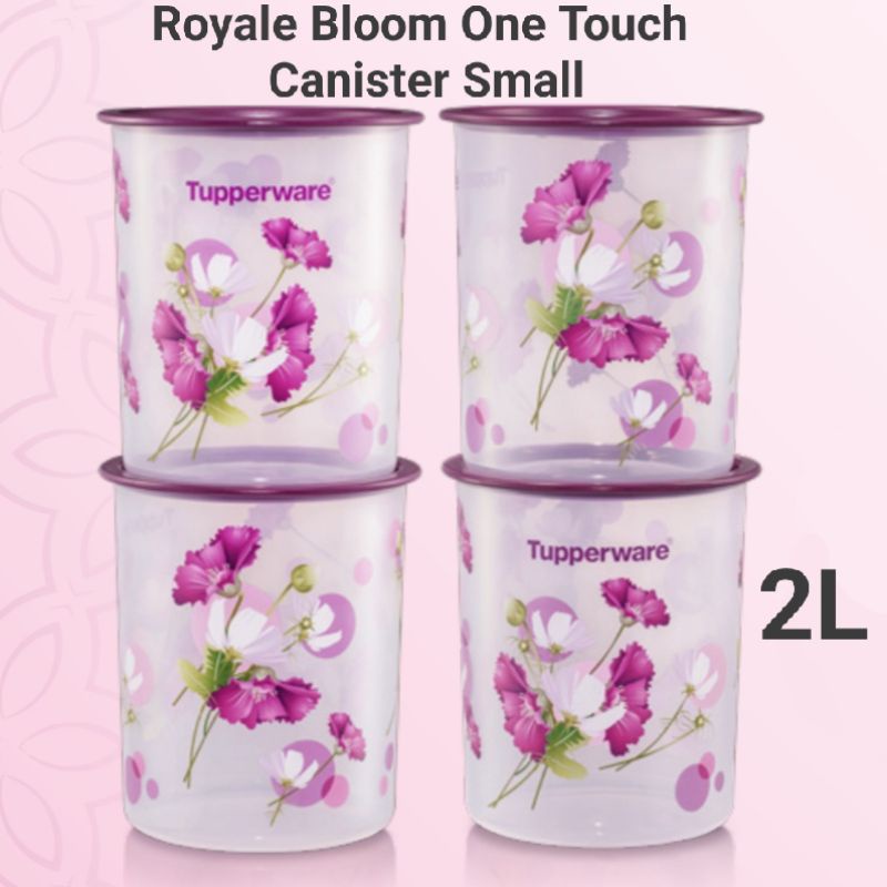 Royal Bloom One Touch Canister 2L (1pc) | Shopee Malaysia