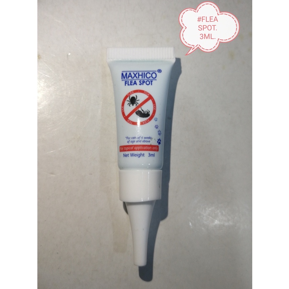 Maxhico Flea Spot for Cat Tick Lice Parasite Topical Treatment Ubat ...