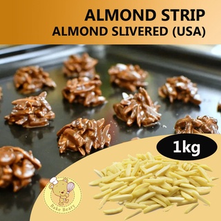 Almond Strip 1kg / Almond slivered / Badam Hiris/FRESH STOCKS | Shopee ...