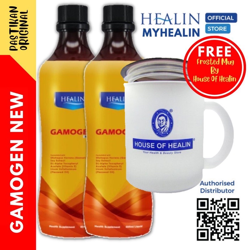HEALIN GAMOGEN Suplimen Berasaskan Gamat Asli 500gm [NEW IMPROVED ...