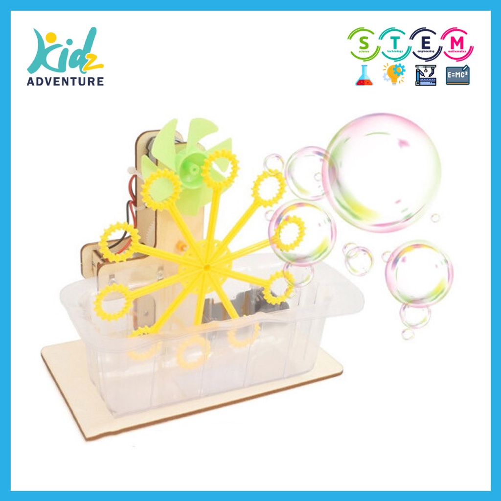 STEM TOYS KIDZ BUBBLE MACHINE SCIENCE EXPERIMENT (READY STOCK) | Shopee ...
