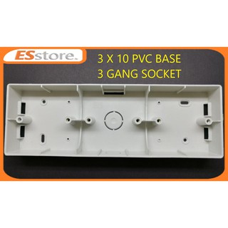 Esstore2u 1 GANG / 2 WAY / 2 GANG / 3 GANG / 4 GANG PVC SOCKET SWITCH ...