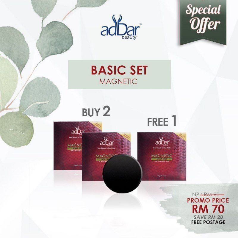 sabun magnetik addar beauty (ready stock) | Shopee Malaysia