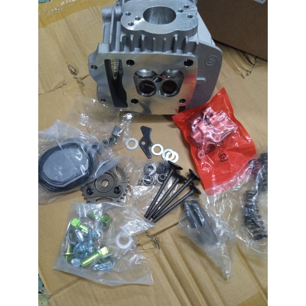 HEAD RED LEO (ESR) WAVE 125 4V & CAM SHAFT WAVE 125 4 VALVE RED LEO BY ...