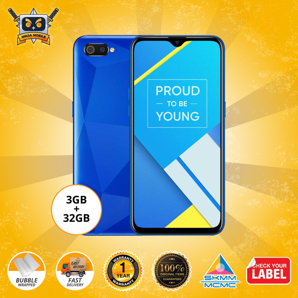 REALME C2 (2GB+32GB) ORIGINAL MY SET | Shopee Malaysia