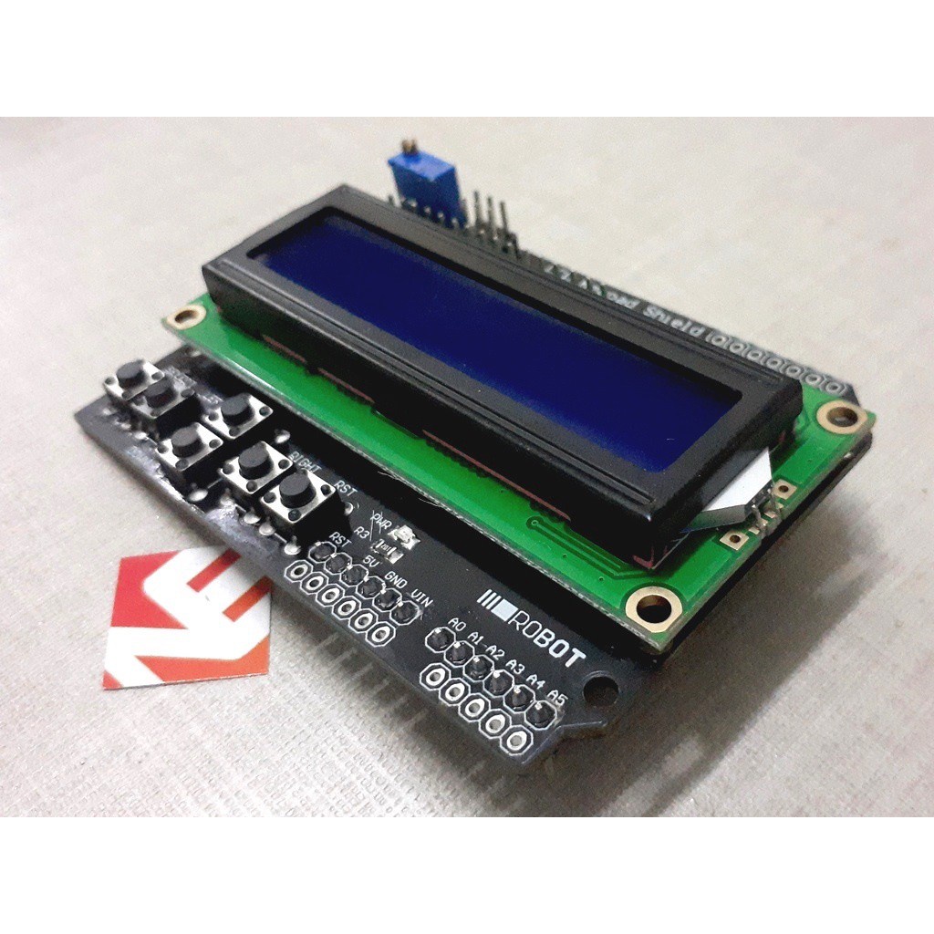 LCD Keypad Shield Monitor 1602 Module Arduino Uno Mega Robot | Shopee Malaysia
