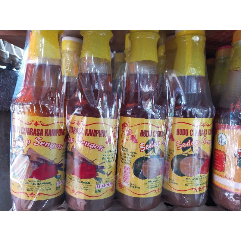 budu citarasa kampung cap sedap sengoti 1 dozen(12 botol) | Shopee Malaysia