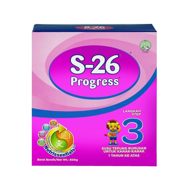 WYETH S26 PROGRESS STEP 3 600G | Shopee Malaysia