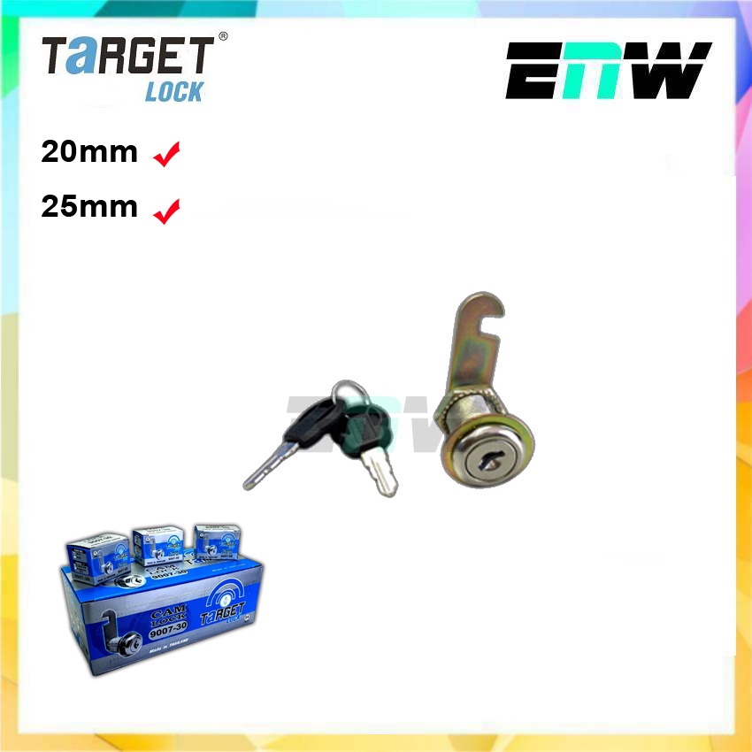 20mm / 25mm TARGET 9007 Cam Lock | Shopee Malaysia