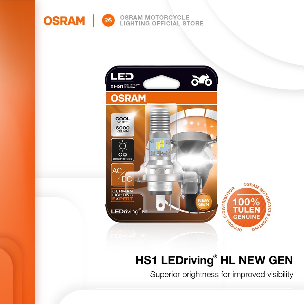 OSRAM LEDriving HL New Gen HS1 6000K Cool White LED Bulb | Shopee Malaysia
