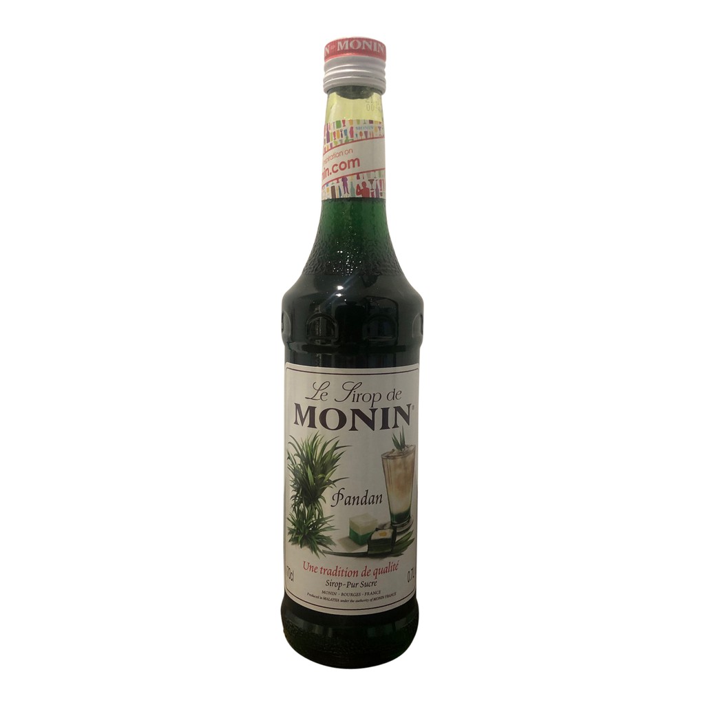 MONIN Premium Syrup Pandan (700ml) | Shopee Malaysia