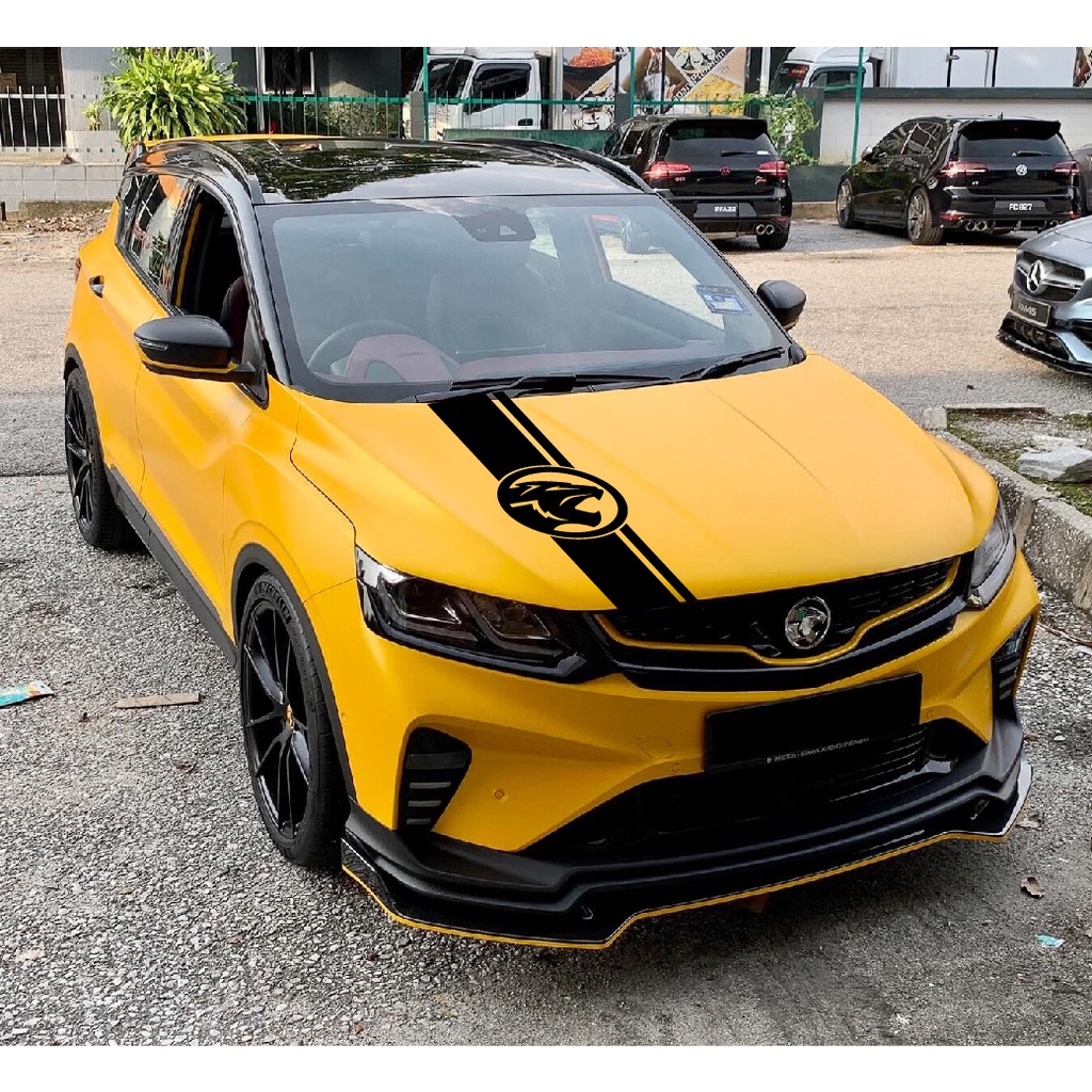 PROTON BONNET STICKER BONNET STICKER PROTON X50 STICKER PROTON STICKER ...