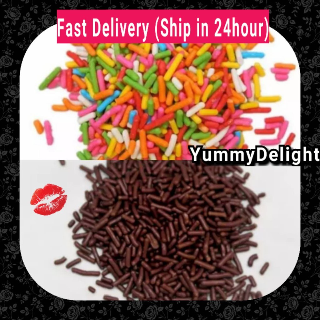 COLOUR RICE CHOCOLATE RICE COKLAT TABUR BERWARNA WARNI | Shopee Malaysia