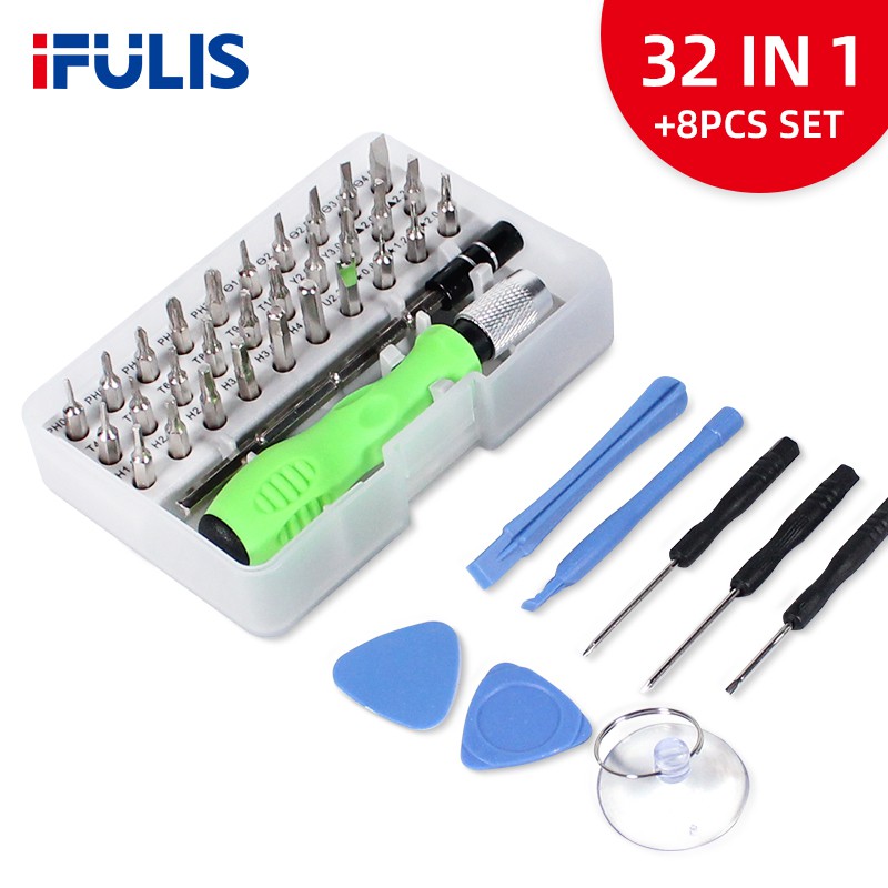 32 in 1 Multi-function Screwdriver Tool Skru Driver For iPhone Macbook ...