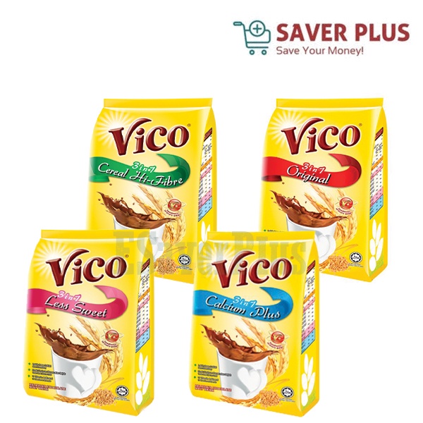 Vico 3 in 1 Chocolate Malt Drink 32g | Shopee Malaysia