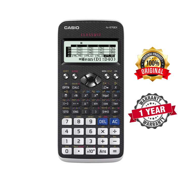 Casio FX-570EX Scientific Calculator with Warranty | Shopee Malaysia