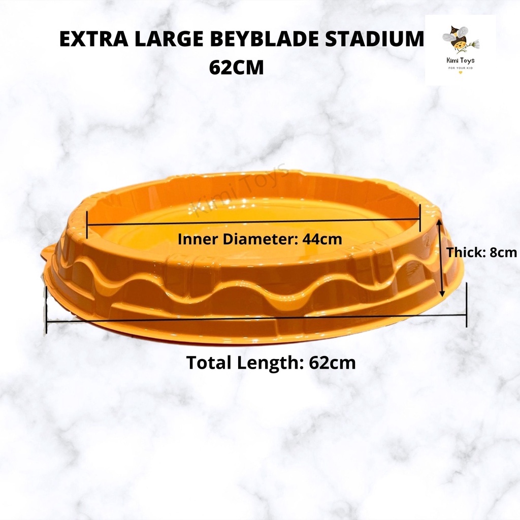Extra Large 62cm Beyblade Stadium Battle Arena | Shopee Malaysia