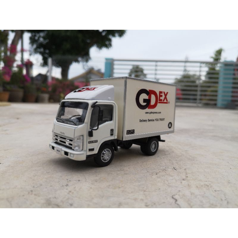 ISUZU LORI GDEX DISPLAY DIECAST TRUCK TOY MODEL CUSTOM MADE COURIER ...
