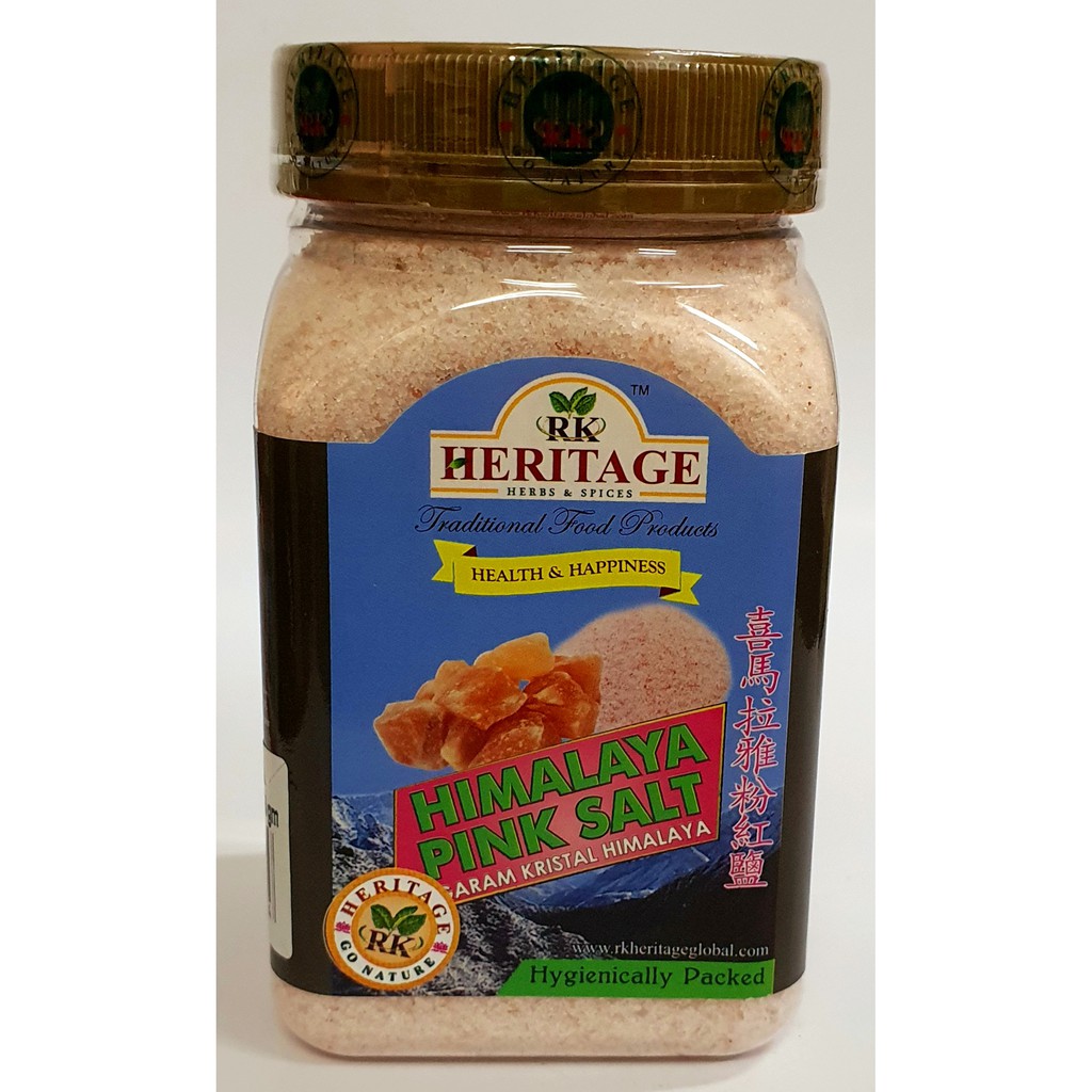 Himalaya Pink Salt Powder - Free Flow ( Garam Kristal Himalaya ) 100 % ...