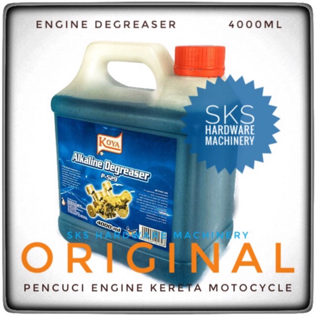 Pencuci engine kereta cleaner Alkaline Degreaser cleaner(Shipping only ...